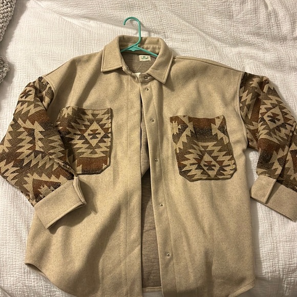 Jackets & Coats | Gorgeous Aztec Shacket | Poshmark